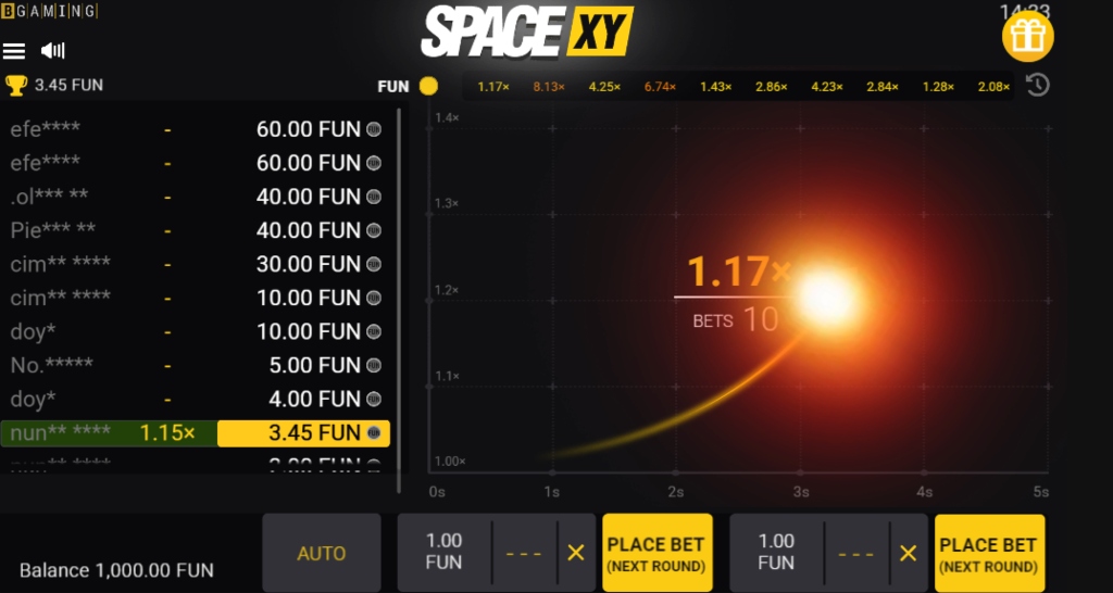 Space XY - Slot Igre